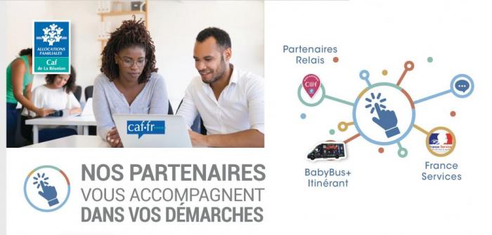 CAF - Nos partenaires relais vous accompagne dans vos démarches